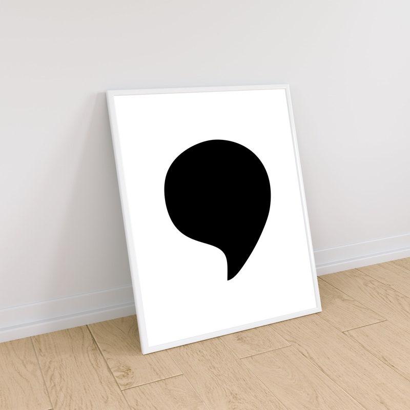 Punctuation Art - Etsy
