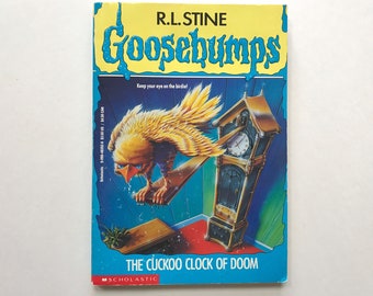 RL Stine Goosebumps the Cuckoo Clock of Doom Book - Etsy