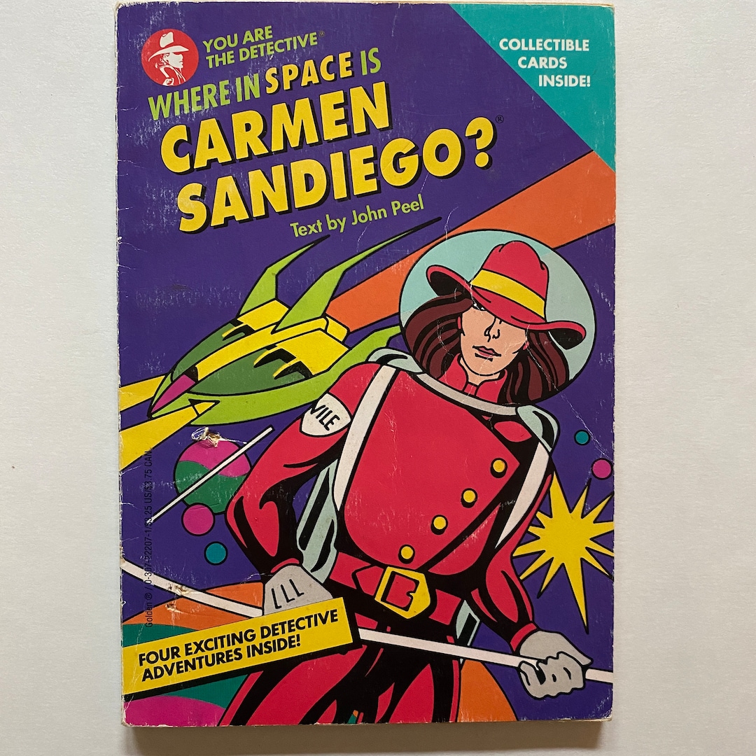 Where in Space is Carmen Sandiego Paperback Kids Book Detective ...