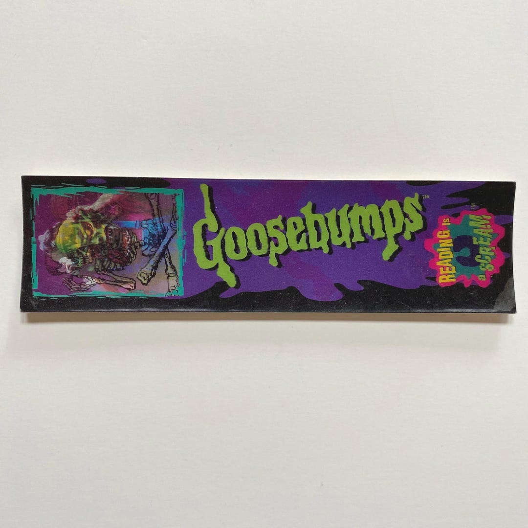 Goosebumps Bookmark Reading is a Scream Haunted Mask - Etsy