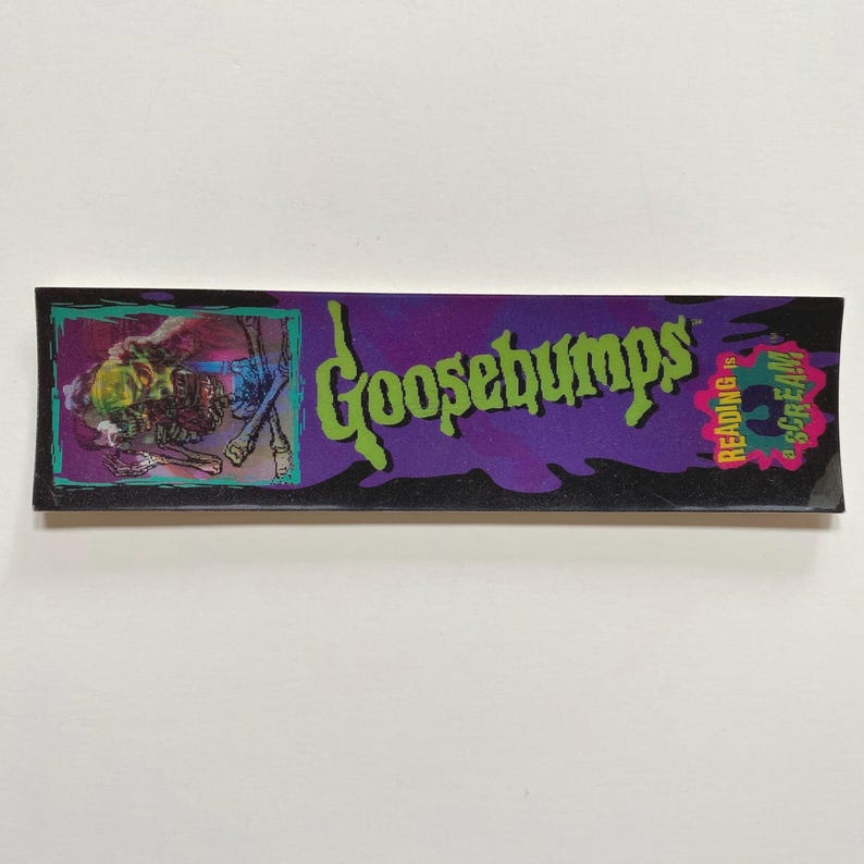 Goosebumps Bookmark Reading is a Scream Haunted Mask - Etsy