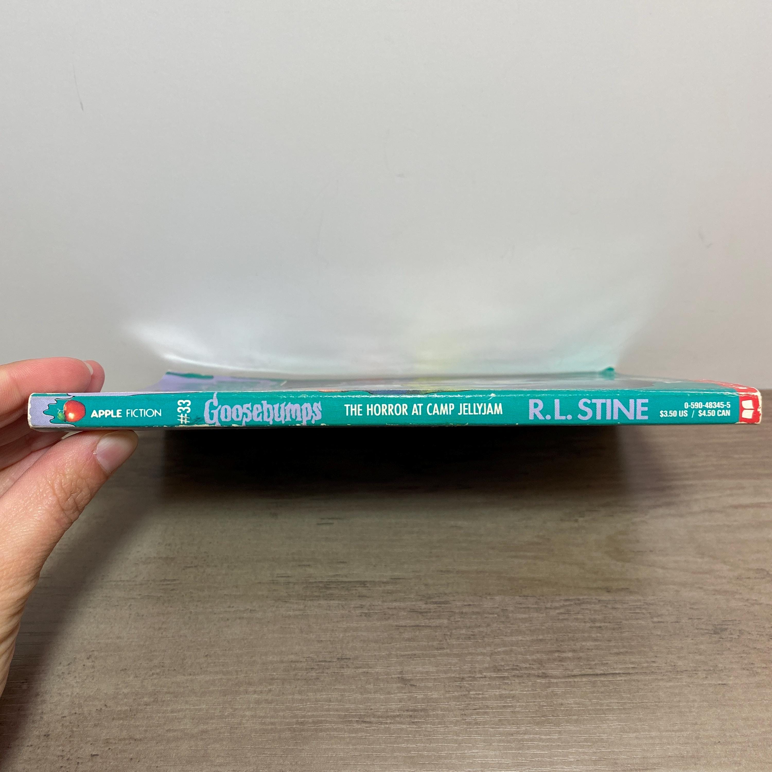 Goosebumps #33 the Horror at Camp Jellyjam Paperback Book by RL Stine ...