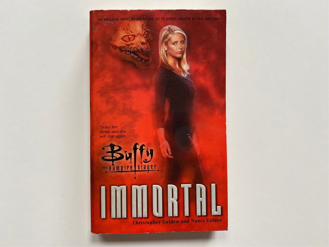 2000 Buffy the Vampire Slayer Book Immortal Based on the TV Series 90s ...