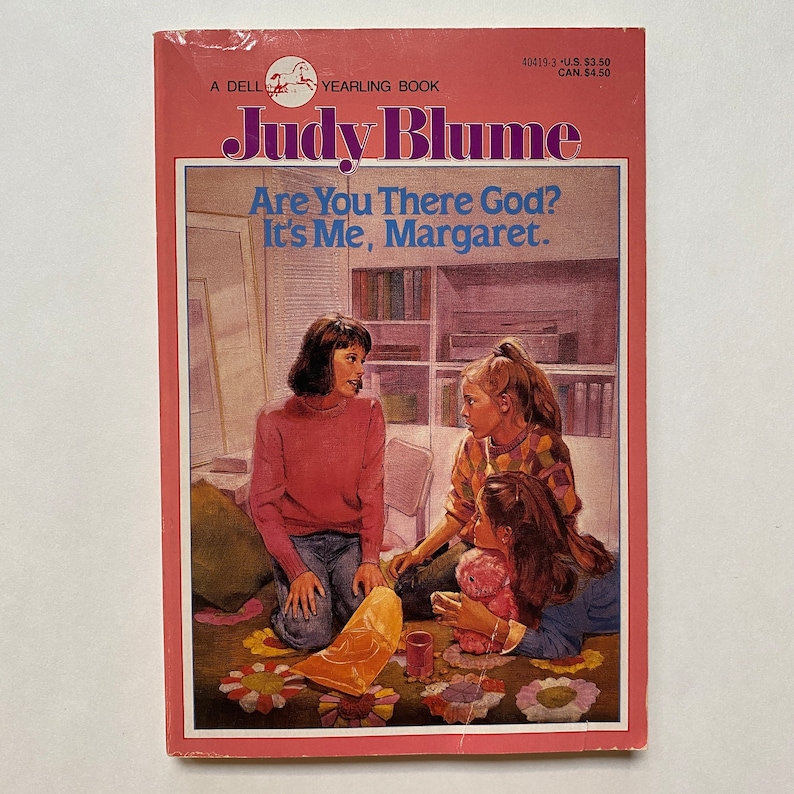 1986 Judy Blume Are You There God? Its Me Margaret Paperback Book - Etsy