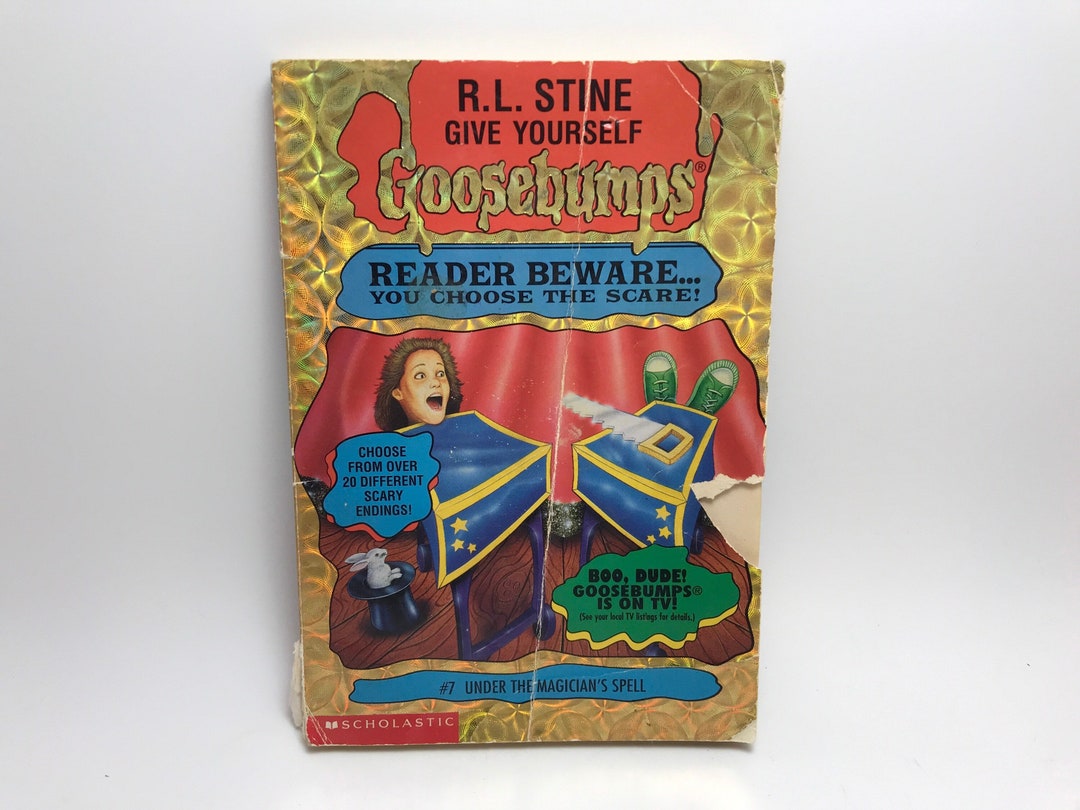 Give Yourself Goosebumps 7 Under the Magicians Spell Reader Beware You ...