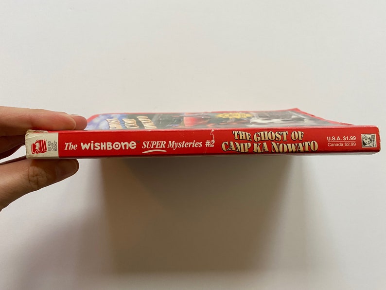 Wishbone Super Mysteries #2 the Ghost of Camp Nowato Paperback Chapter Book - Etsy