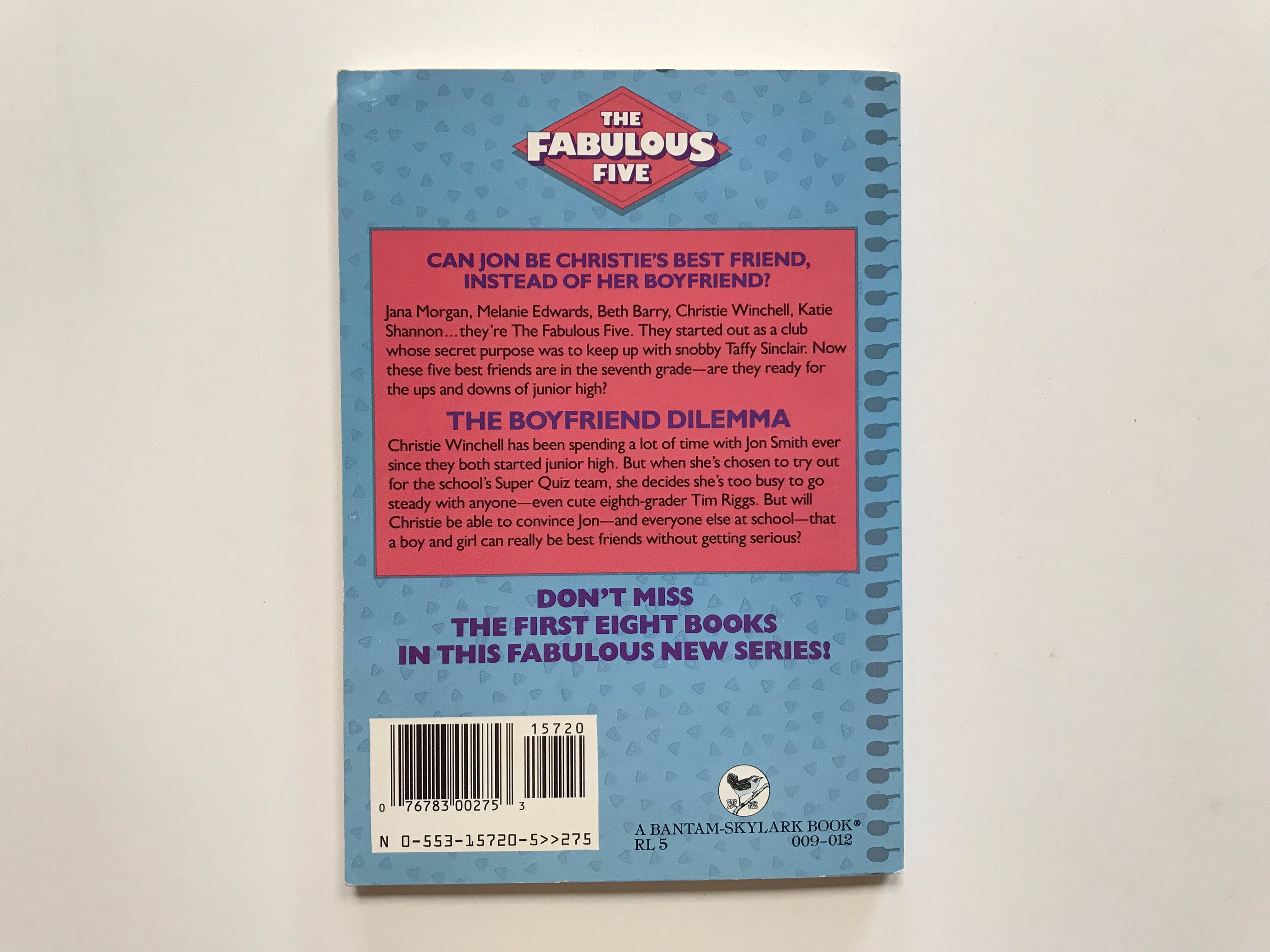 1989 The Fabulous Five Paperback Chapter Book / Book 9 The - Etsy.de