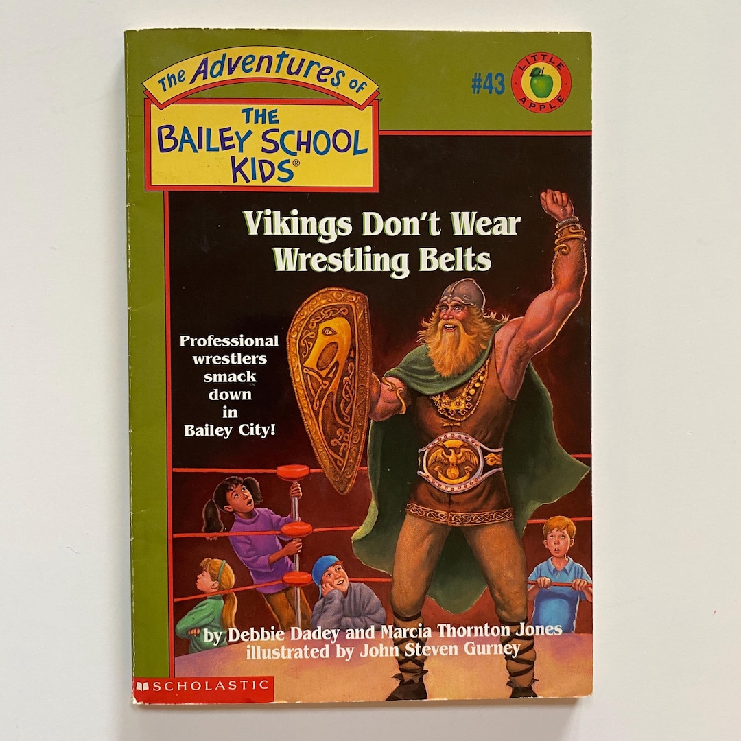 Bailey School Kids #43 Vikings Don't Wear Wrestling Belts Paperback ...