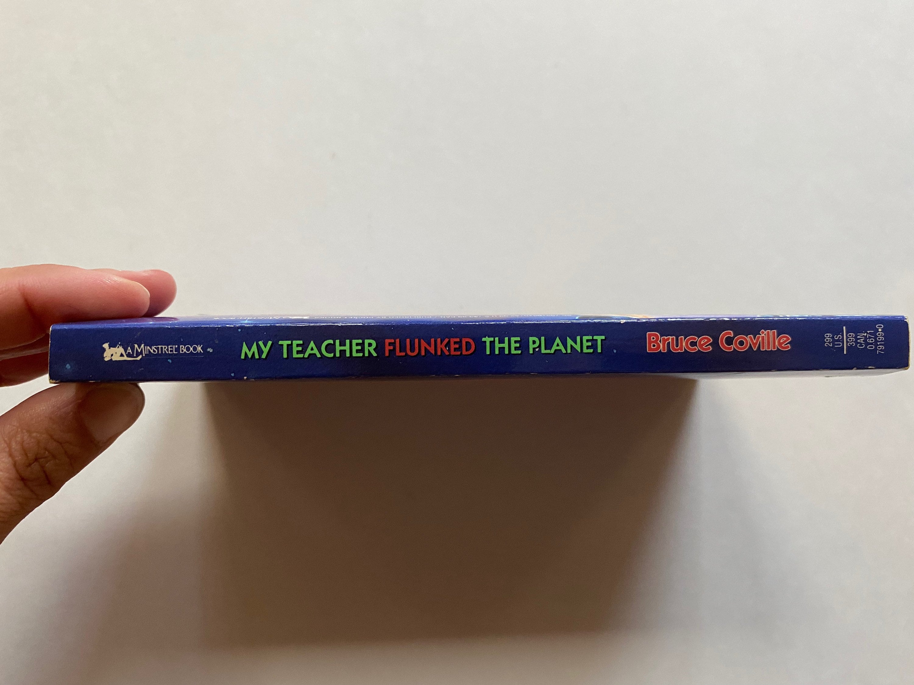 1992 My Teacher Flunked the Planet Bruce Coville Paperback Teens Young ...