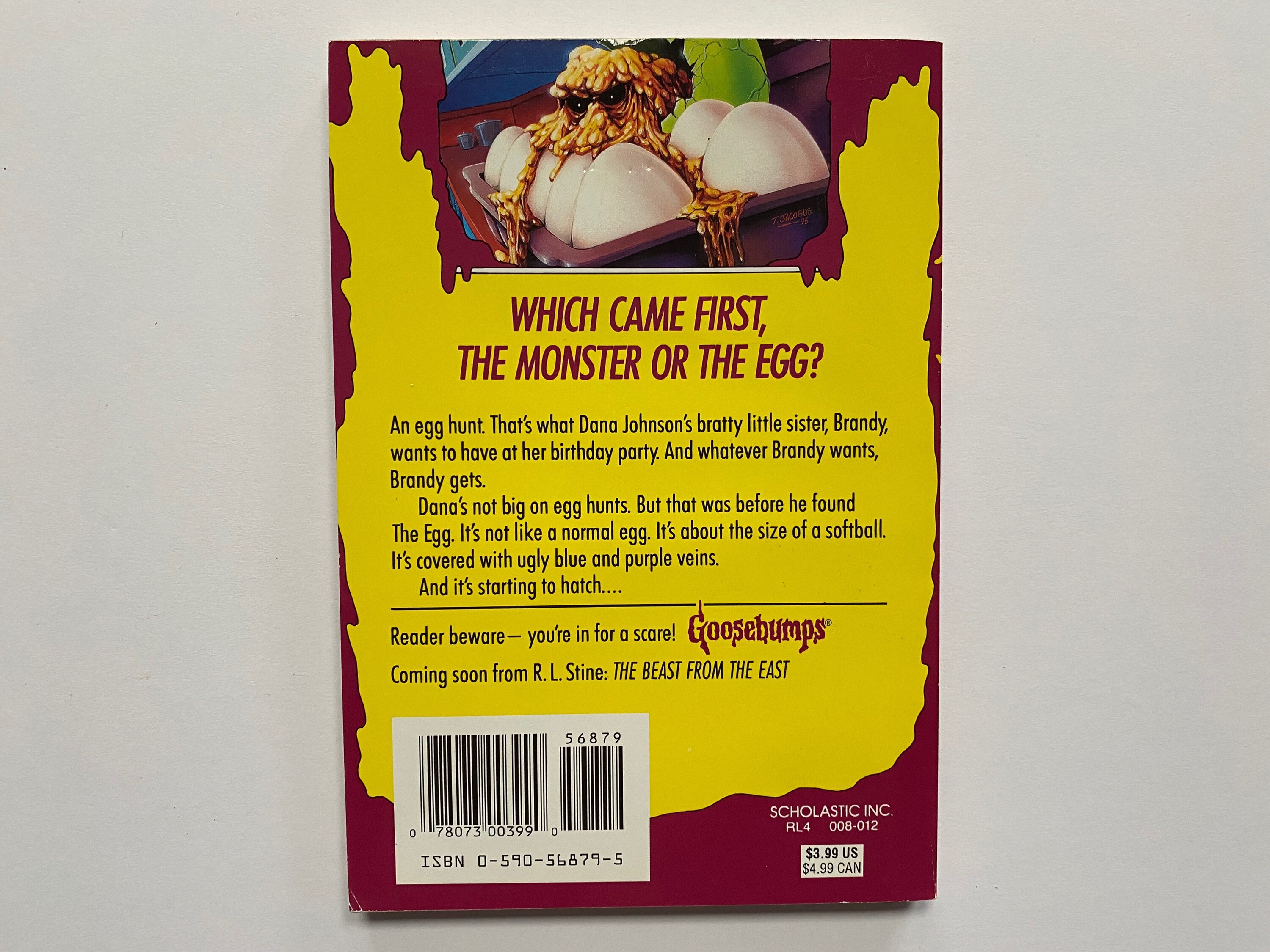 Goosebumps Egg Monsters From Mars