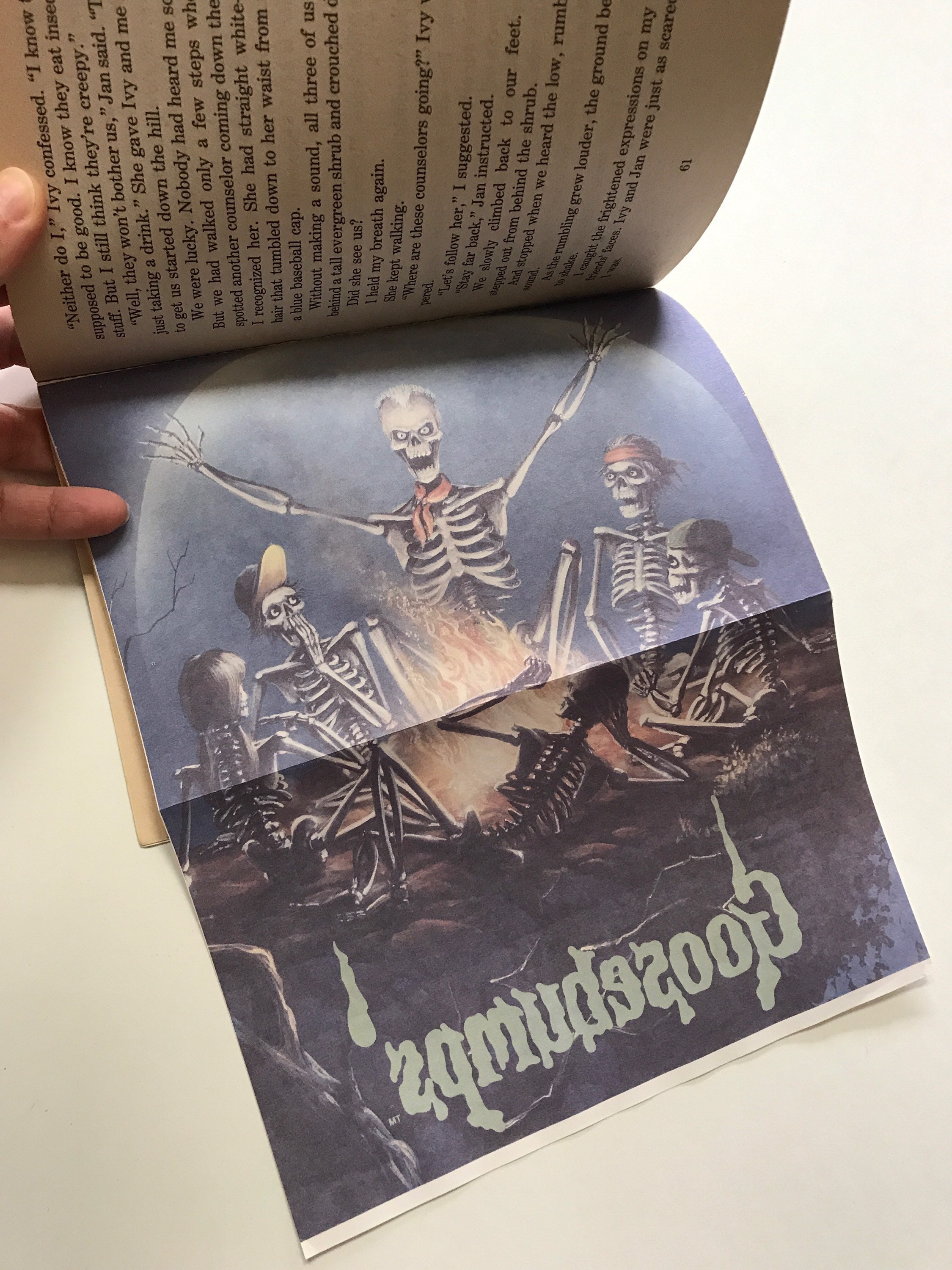 Goosebumps #33 the Horror at Camp Jellyjam With IRON on DECAL Rare ...