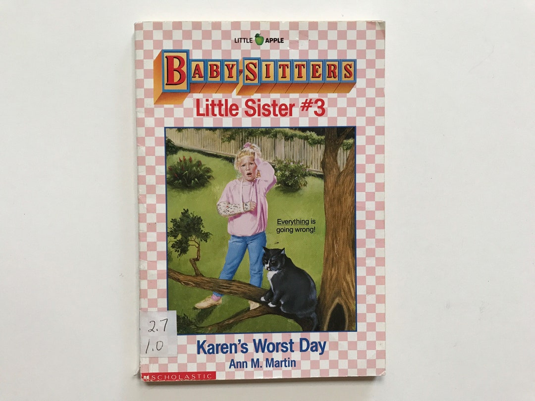 Babysitters Little Sister #3 Karen’s Worst Day Paperback Chapter Book ...