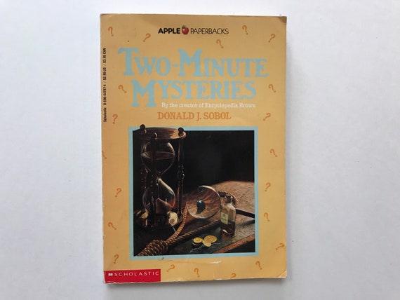 Two Minute Mysteries Short Stories Cases You Solve by Donald J | Etsy