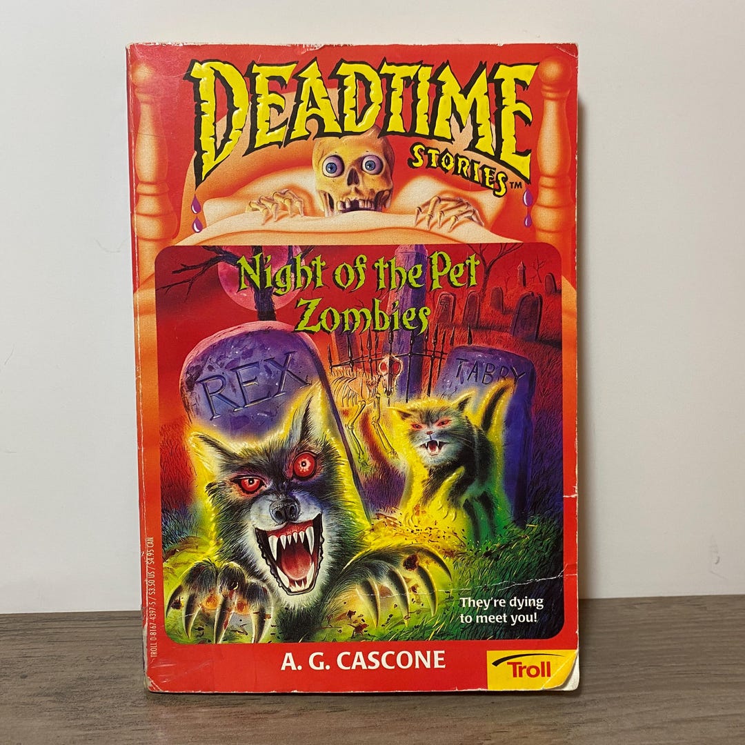 Deadtime Stories #16 Night of the Pet Zombies Paperback Chapter Book by ...