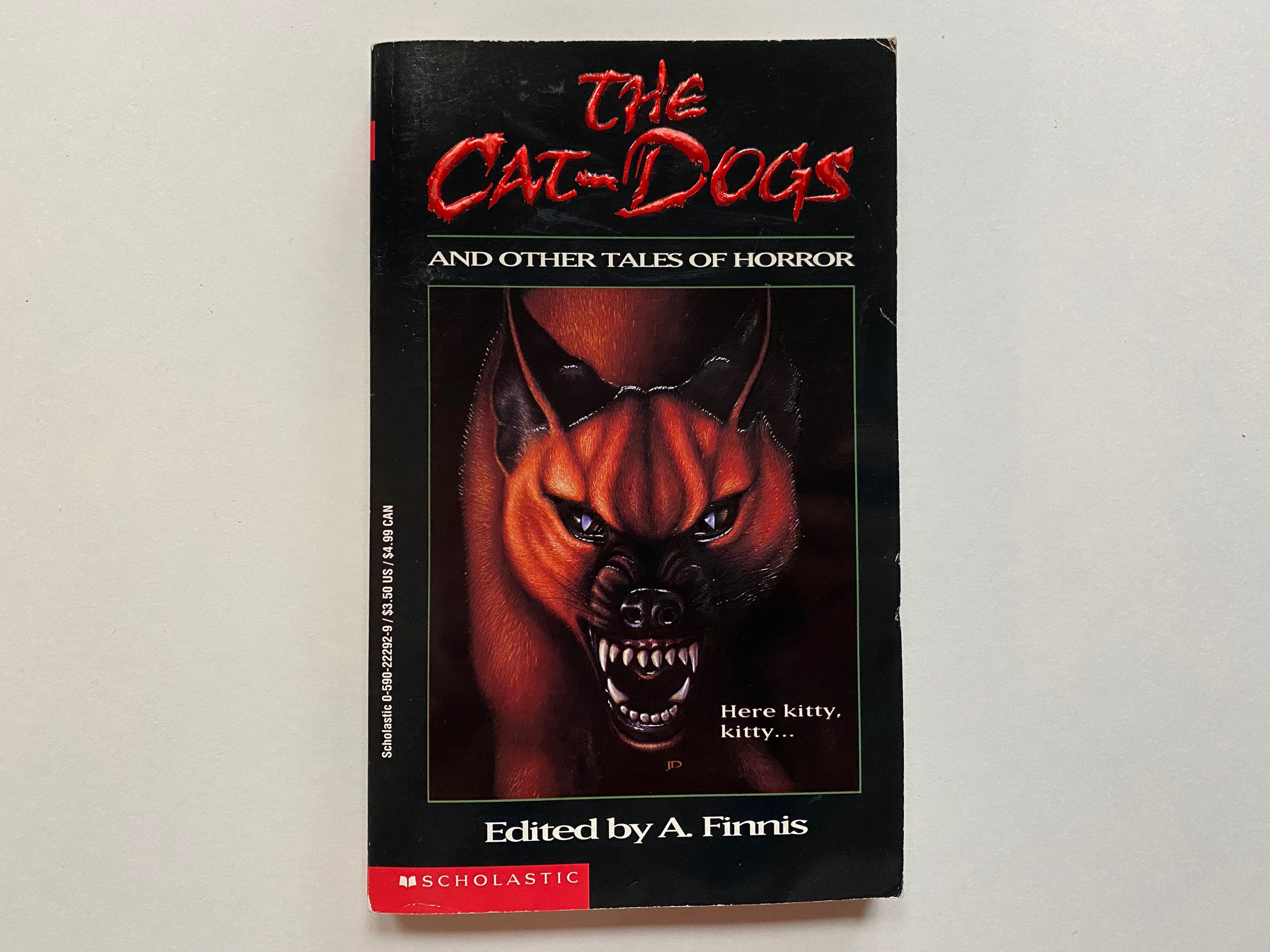 1995 the Cat Dog and Other Tales of Horror Paperback Short Story Book ...
