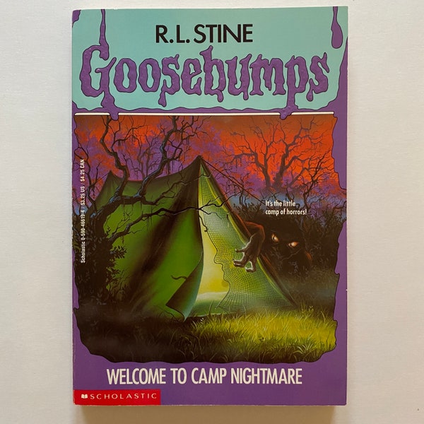 Goosebumps Welcome to Camp Nightmare - Etsy