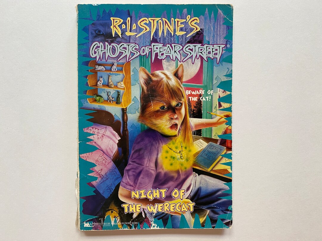 Ghosts of Fear Street #12 Night of the Werecat Paperback Book by RL ...