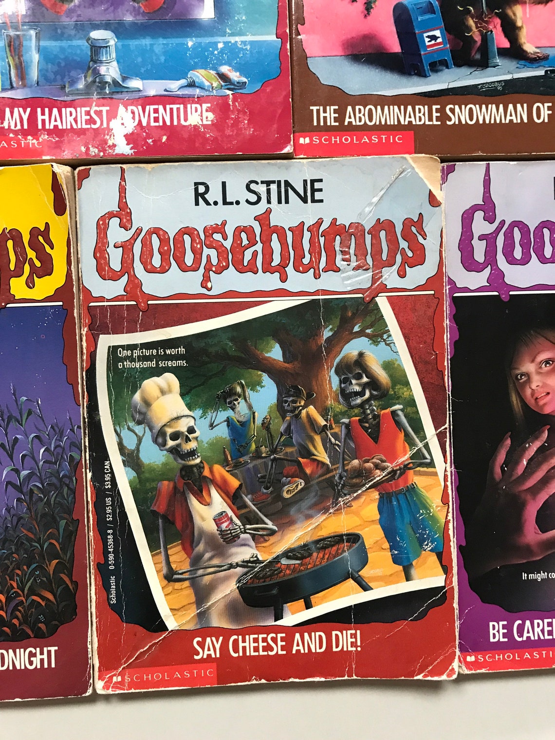 Goosebumps LOT Paperback Book by RL Stine for Kids Teens Young - Etsy