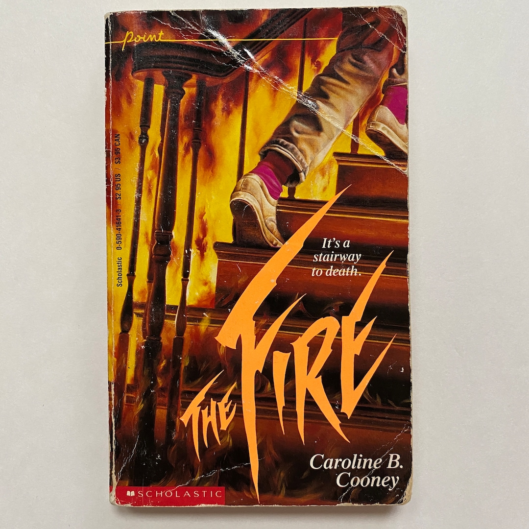 1990 the Fire Paperback Chapter Book by Caroline B Cooney - Etsy
