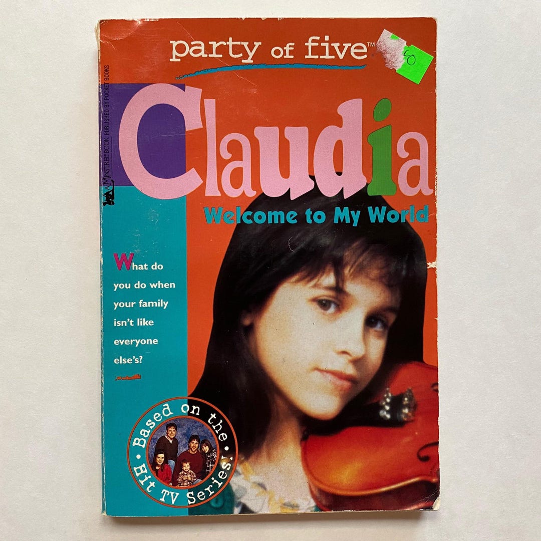 1997 Party of Five Claudia Book 90s Kids Teens Soap Opera Tv Show ...