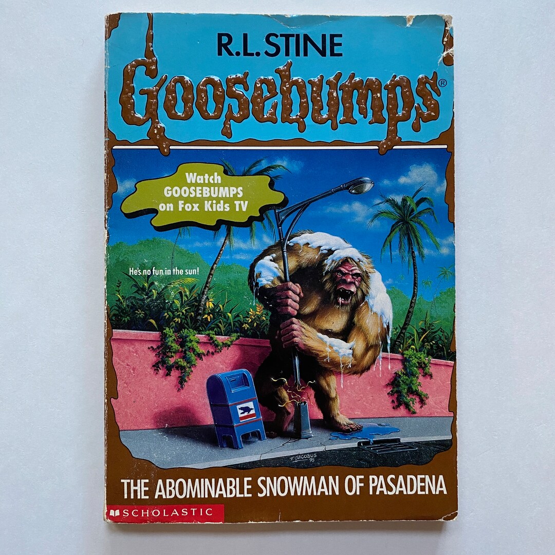 Goosebumps #38 the Abominable Snowman of Pasadena Paperback Book by RL ...