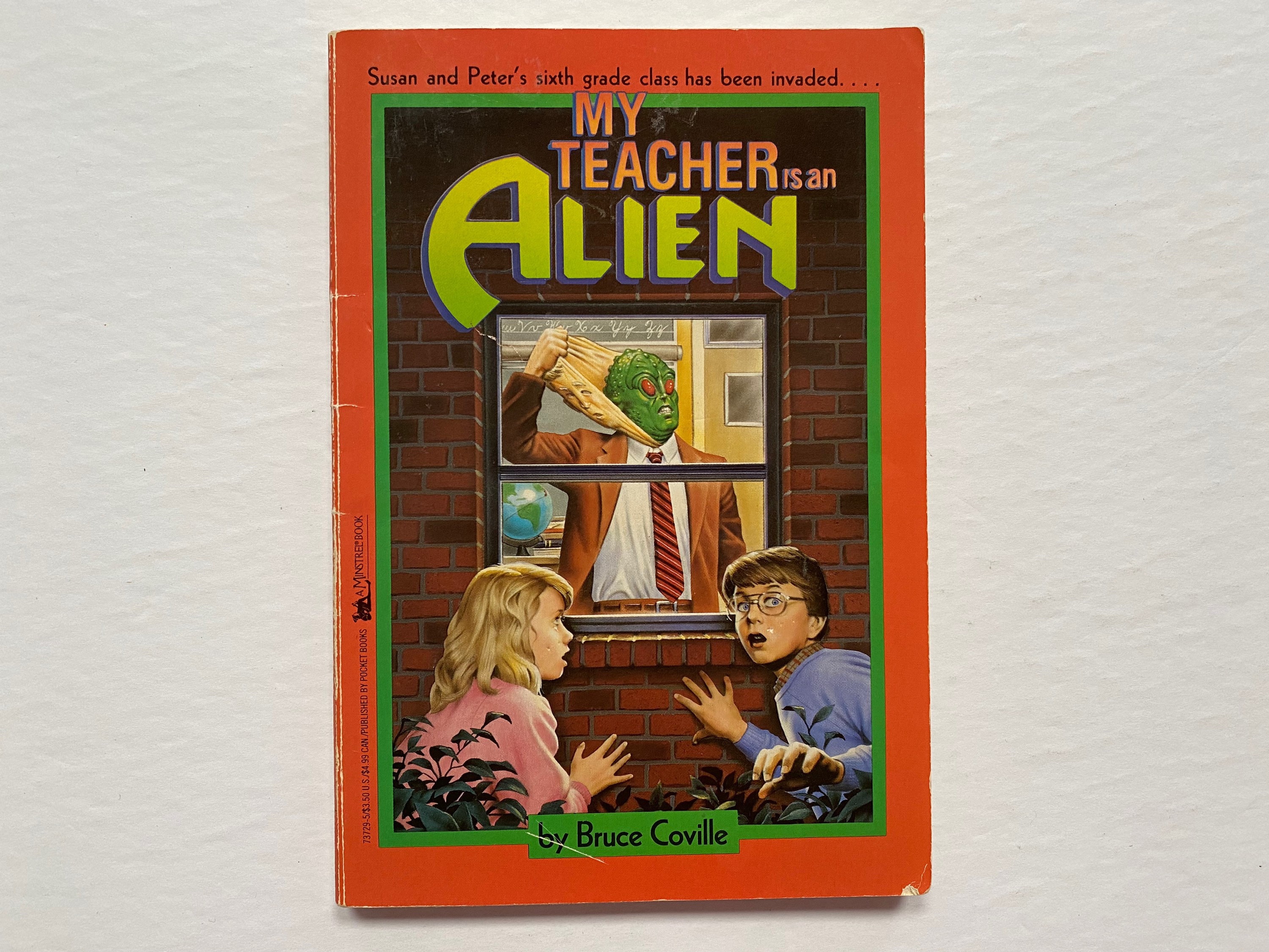 1989 My Teacher is an Alien Bruce Coville Paperback Teens Young Adult ...