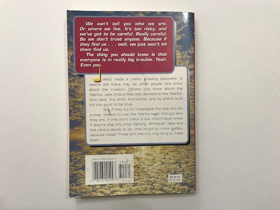 The Warning By K A Applegate Scholastic