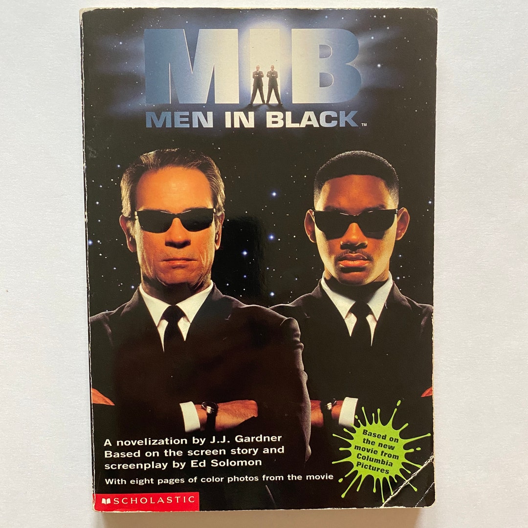 Men in Black Paperback Novelization Book Based on the Movie 1997 - Etsy