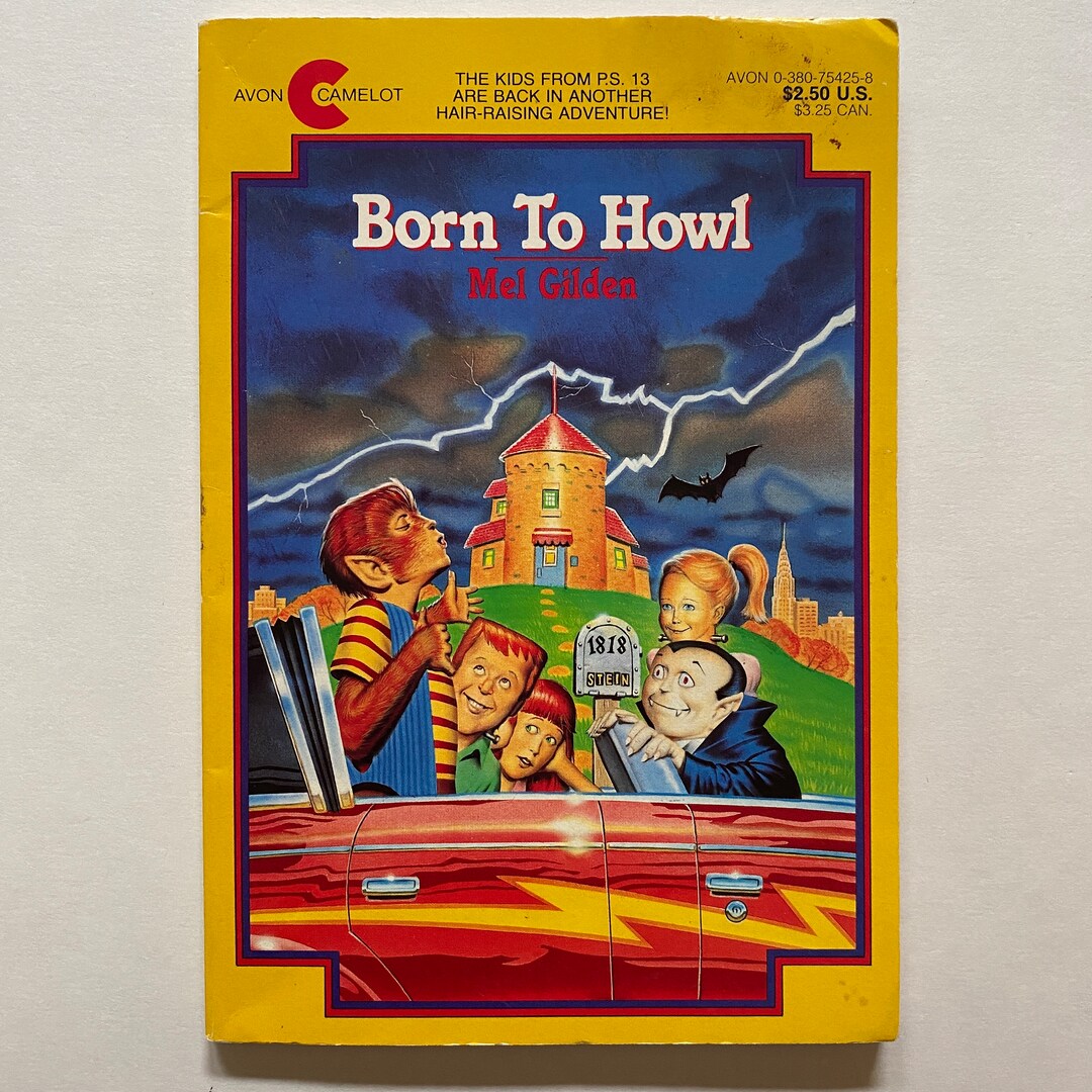 Born to Howl Kids Paperback Book by Mel Gilden 1987 - Etsy