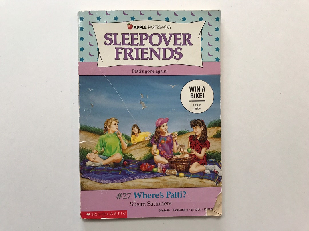 1990 Sleepover Friends Paperback Chapter Book / #27 Where’s Patti ...