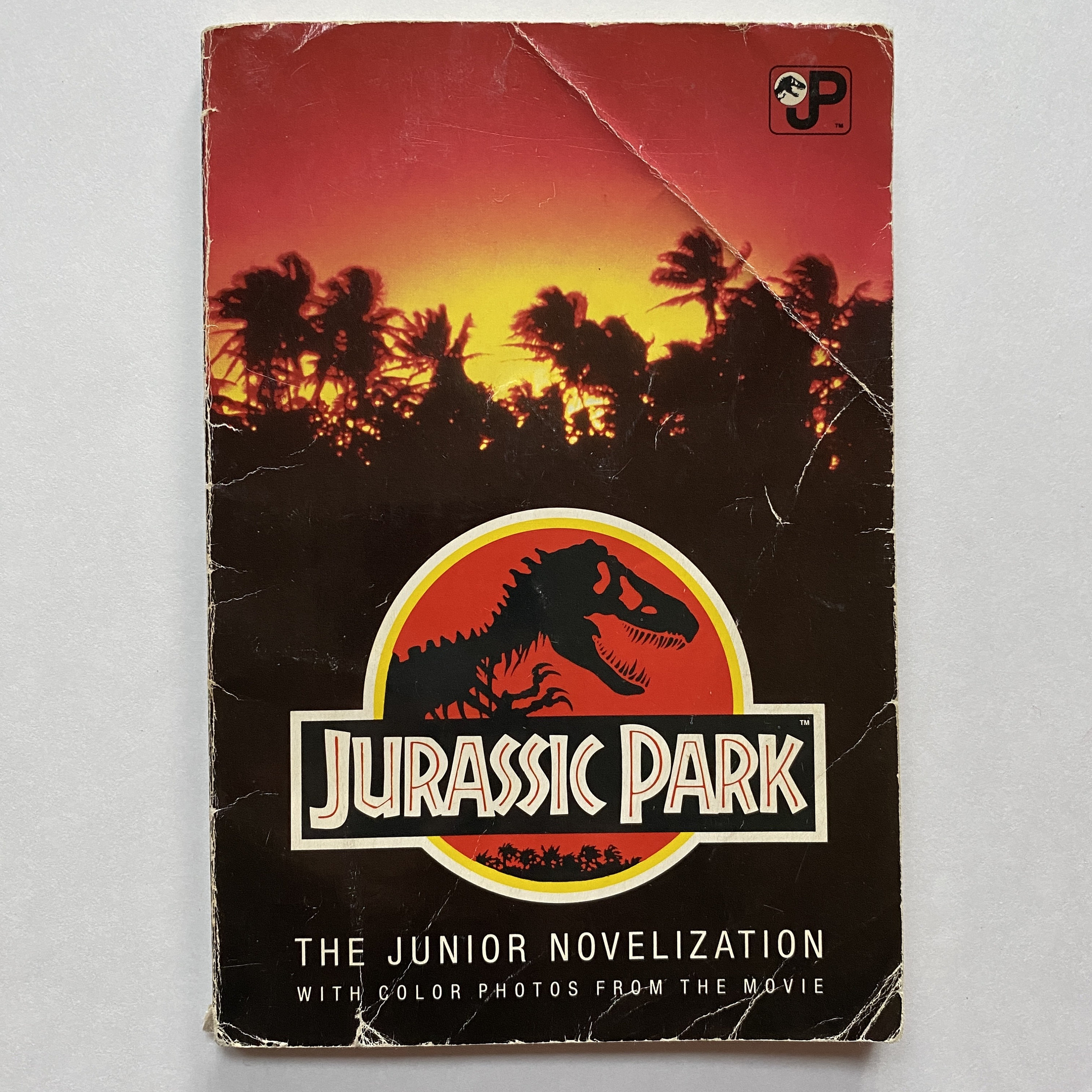 Vintage Jurassic Park Movie Novelization Book Paperback Chapter Book ...