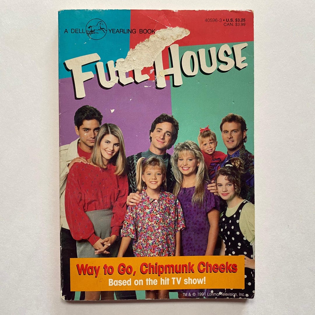 Full House Way to Go Chipmunk Cheeks Paperback Chapter Book Based on ...