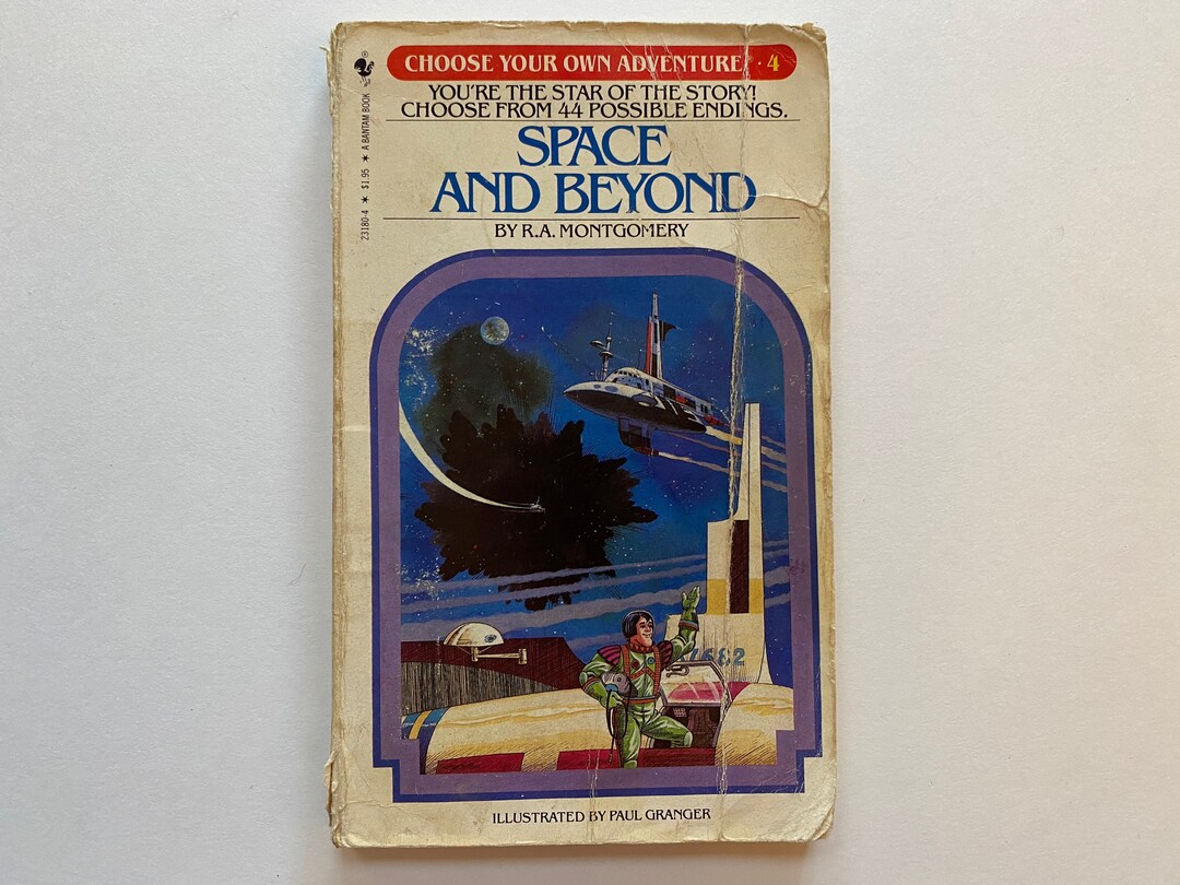Choose Your Own Adventure #4 Space and Beyond Paperback Chapter Book - Etsy