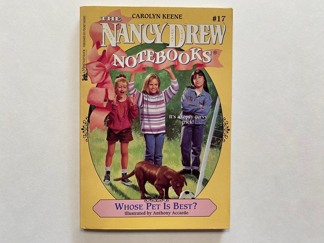Nancy Drew Notebooks #17 Whose Pet is Best Paperback Chapter Book by ...