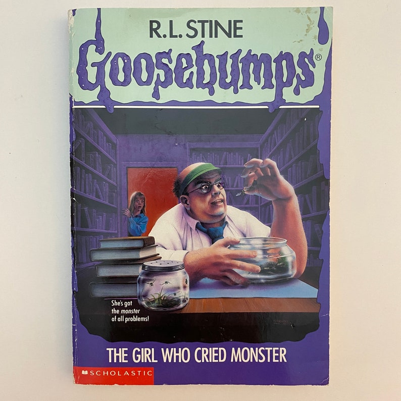Goosebumps #8 the Girl Who Cried Monster Paperback Book by RL Stine - Etsy