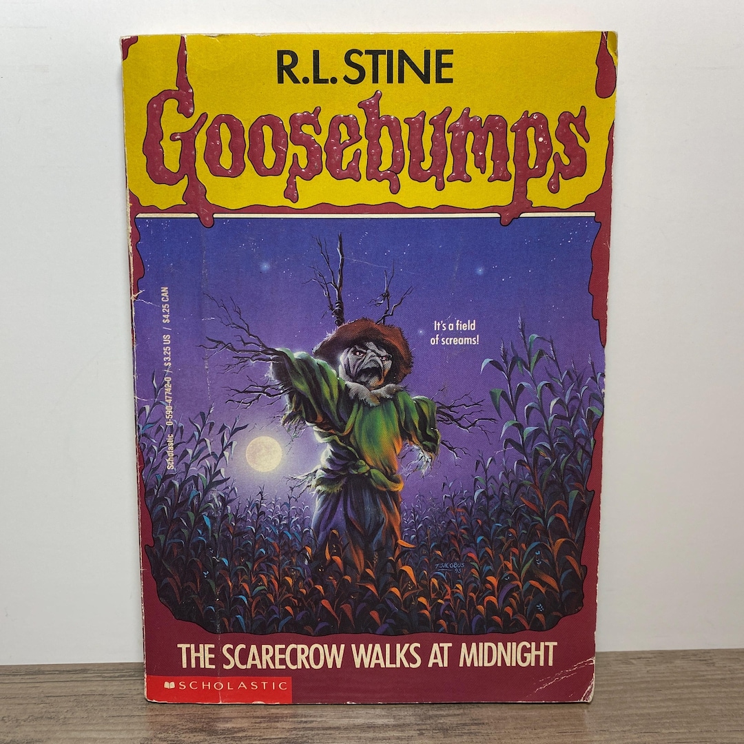 Goosebumps #20 the Scarecrow Walks at Midnight Paperback Book by RL ...