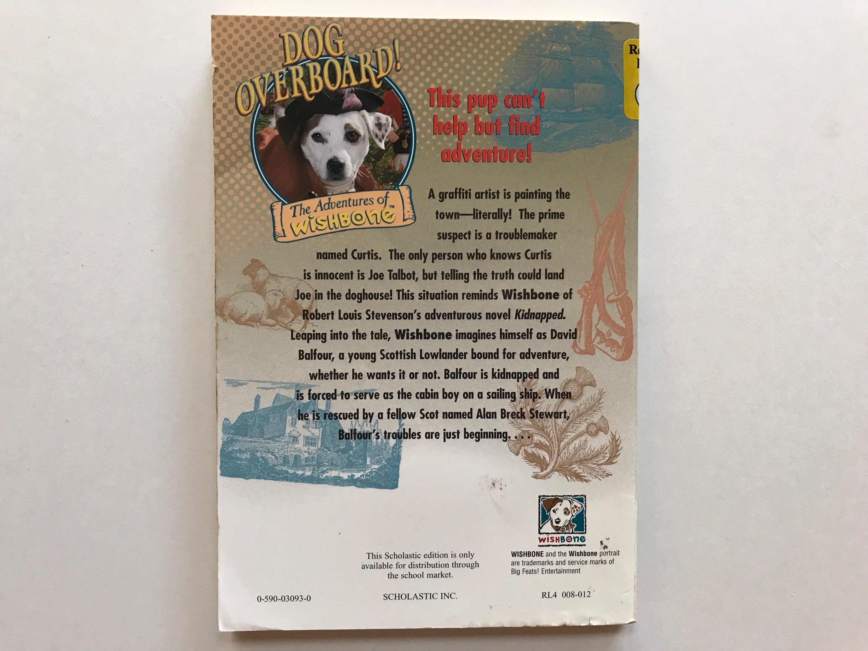 Wishbone Adventures #12 Dog Overboard Paperback Chapter Book - Etsy UK