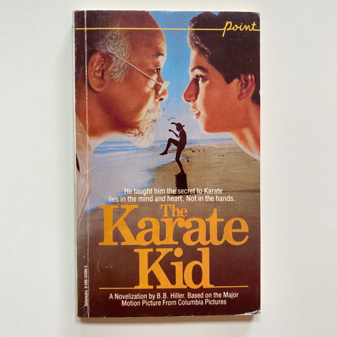 1984 the Karate Kid Movie Novelization Paperback Chapter Book Point - Etsy