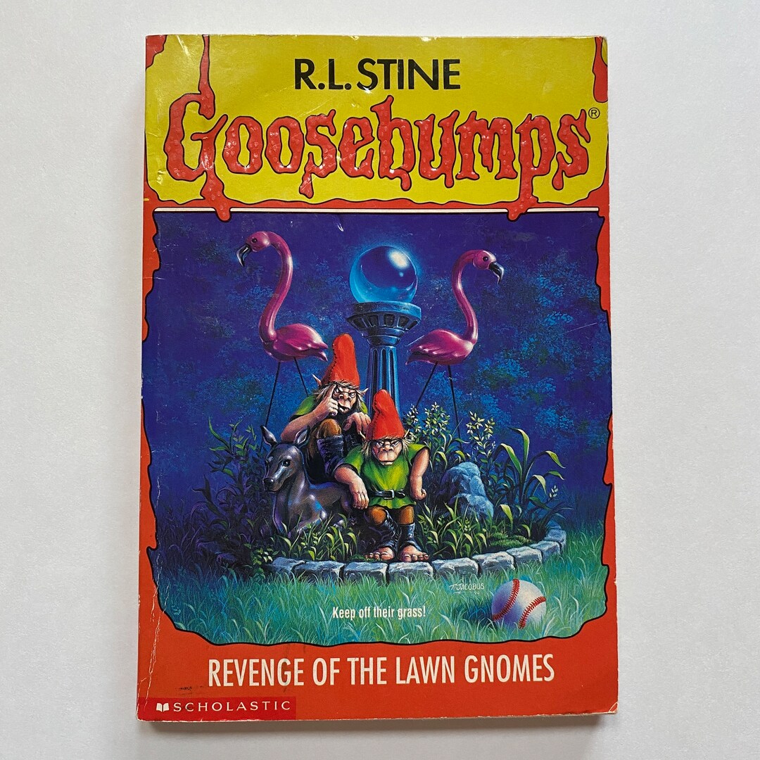 Goosebumps #34 Revenge of the Lawn Gnomes Paperback Book by RL Stine - Etsy