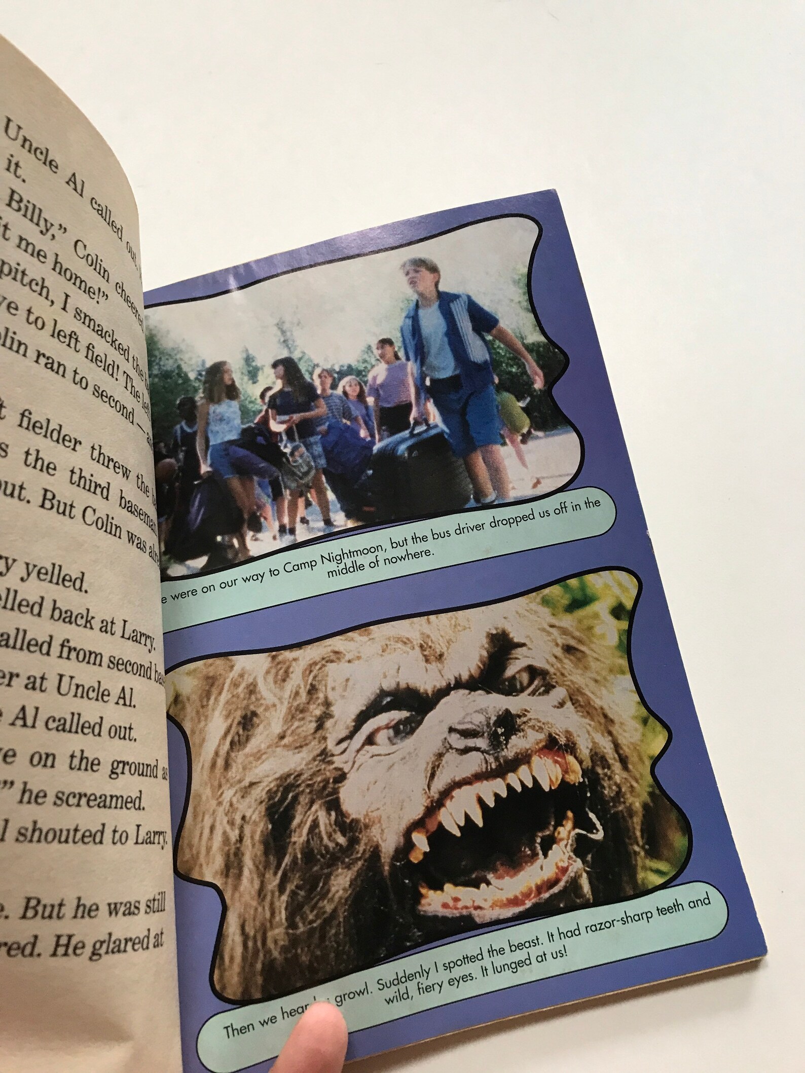 Goosebumps Presents TV Episode #3 Welcome to Camp Nightmare Paperback ...