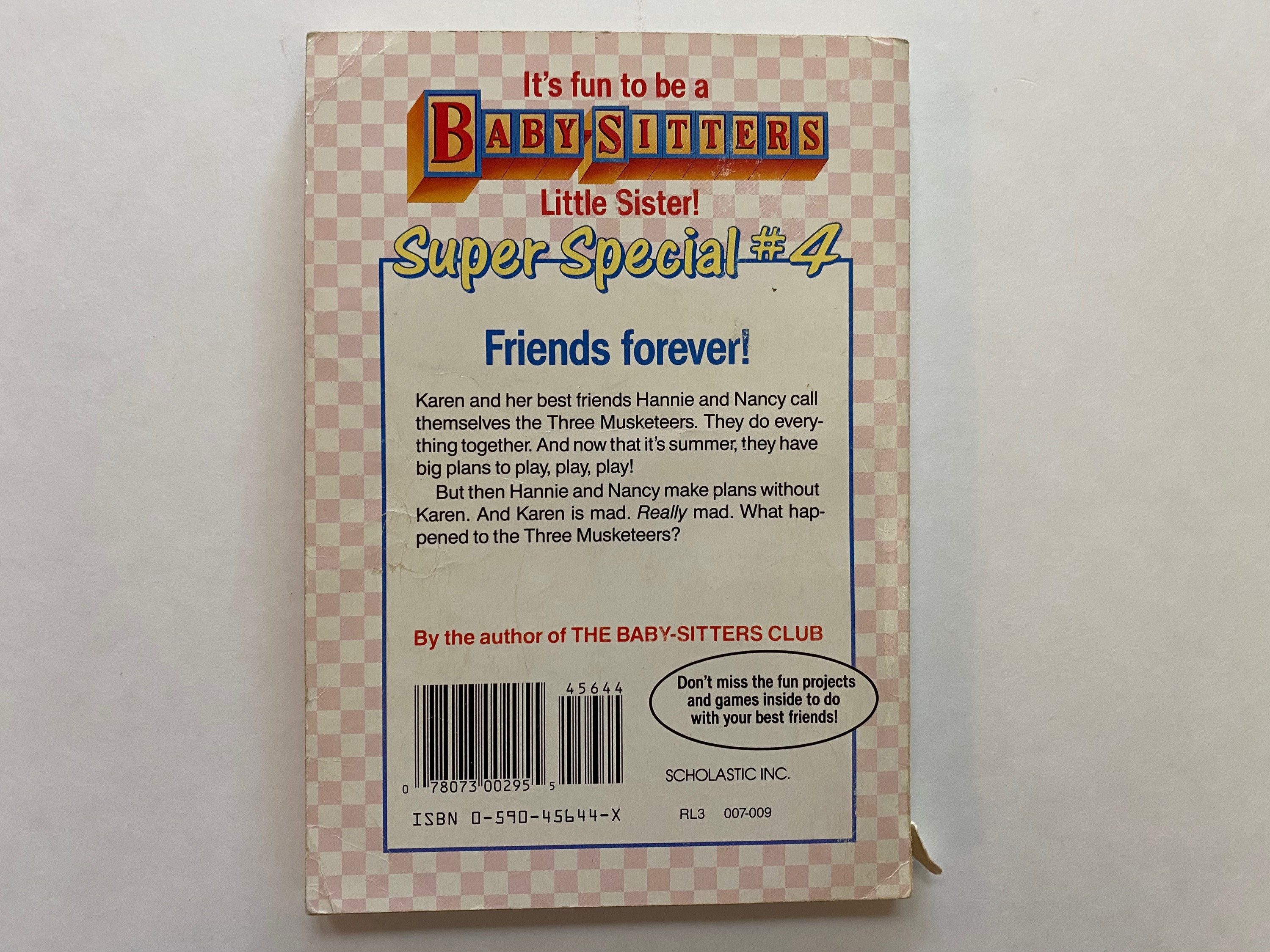 Babysitters Little Sister 4 Super Special Karen Hannie and Nancy ...