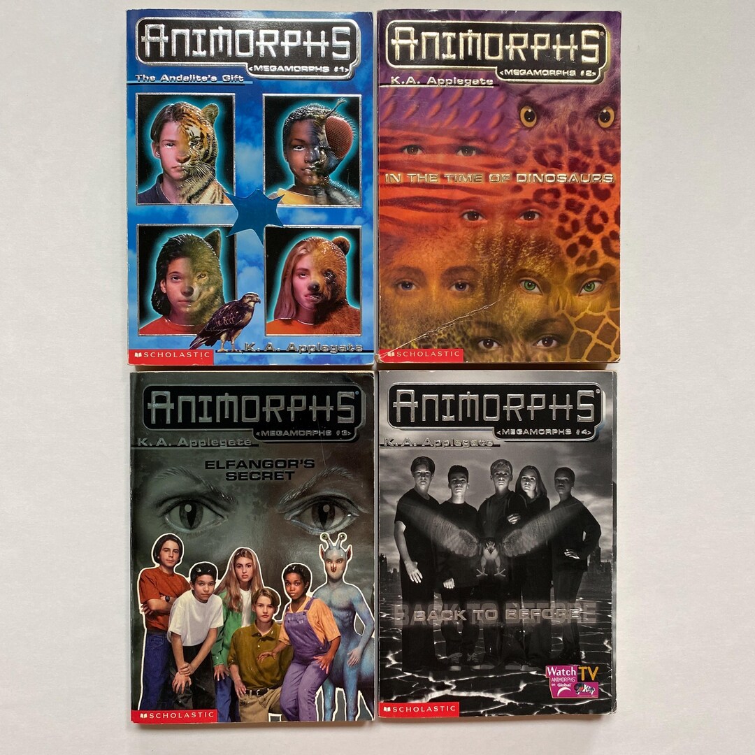 Animorphs Megamorphs 1-4 Paperback Chapter Books by KA Applegate - Etsy