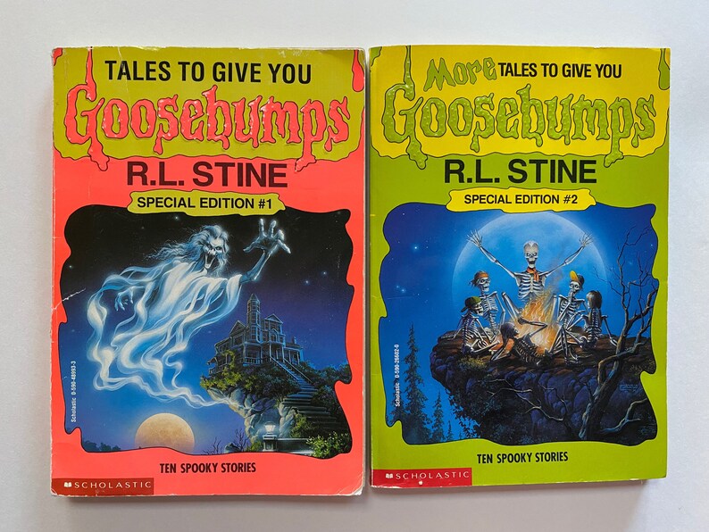 Tales to Give You Goosebumps Special Edition 1 and 2 Paperback - Etsy
