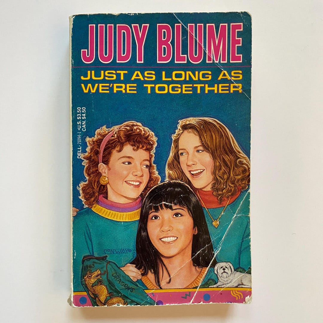 1991 Just as Long as We're Together Paperback Book by Judy Blume - Etsy