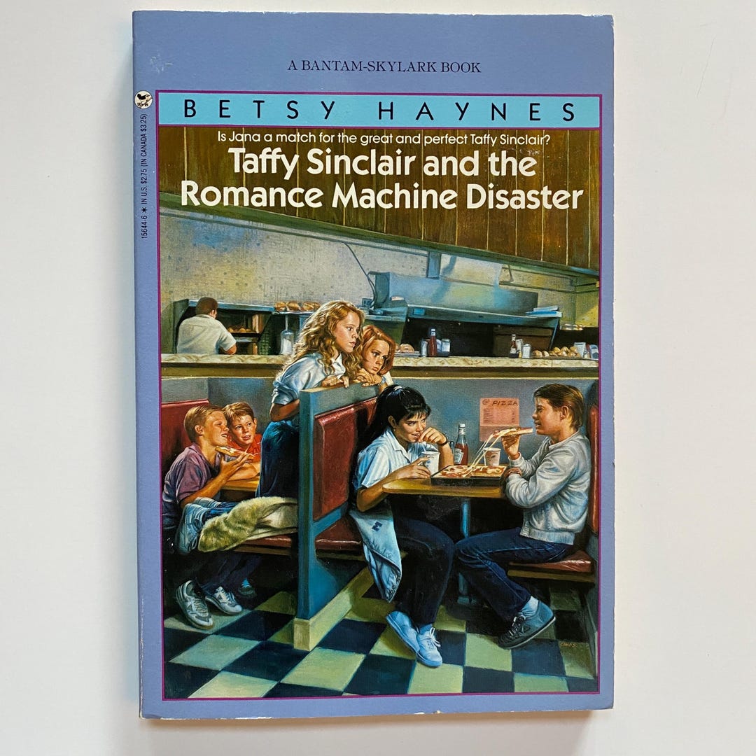 Taffy Sinclair Romance Machine Disaster Paperback Chapter Book by Betsy ...