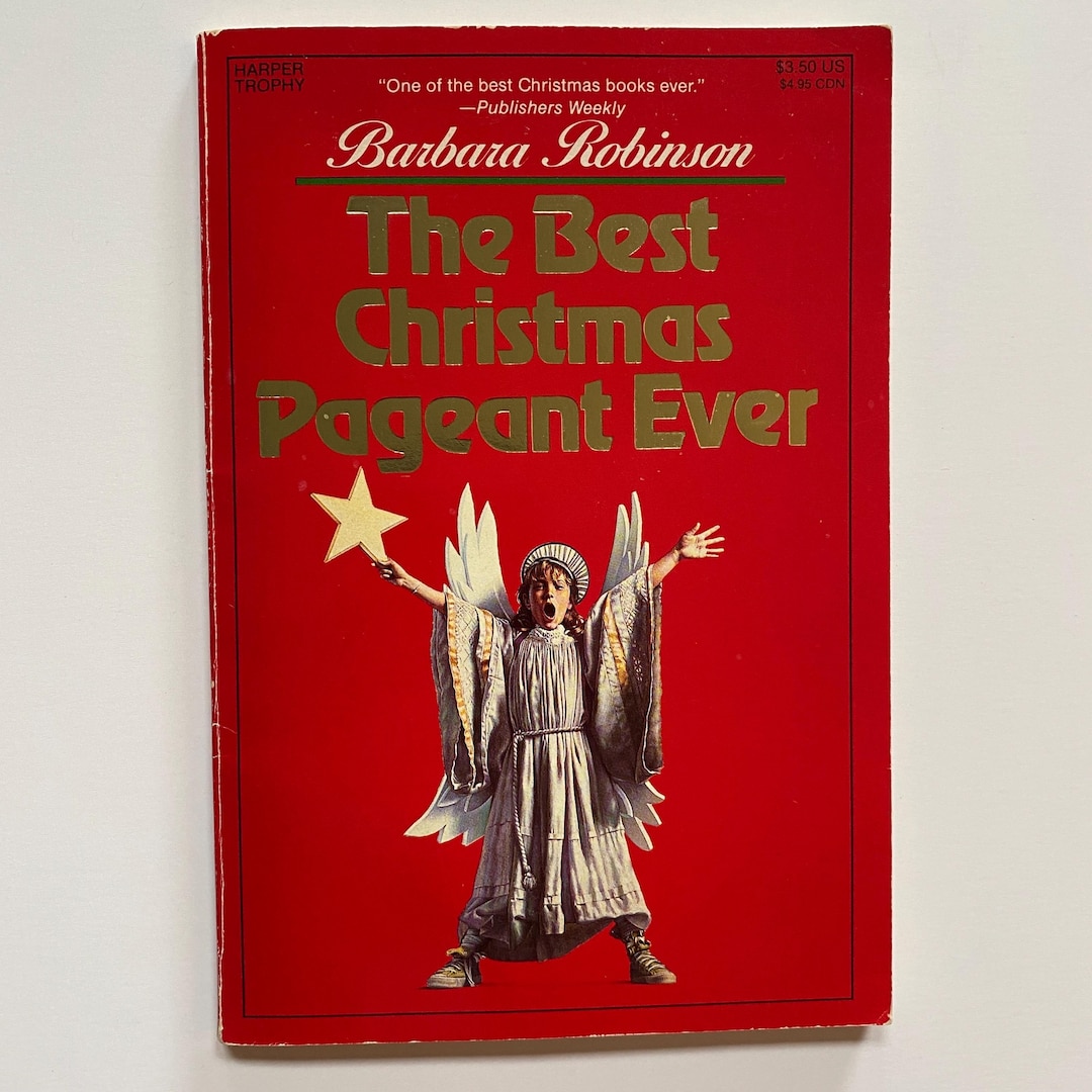 The Best Christmas Pageant Ever 1988 Paperback Novel for Kids by ...