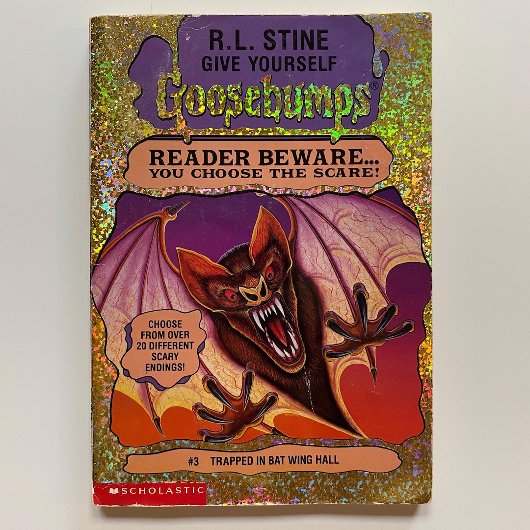 Give Yourself Goosebumps #3 Trapped in Bat Wing Hall Reader Beware You ...