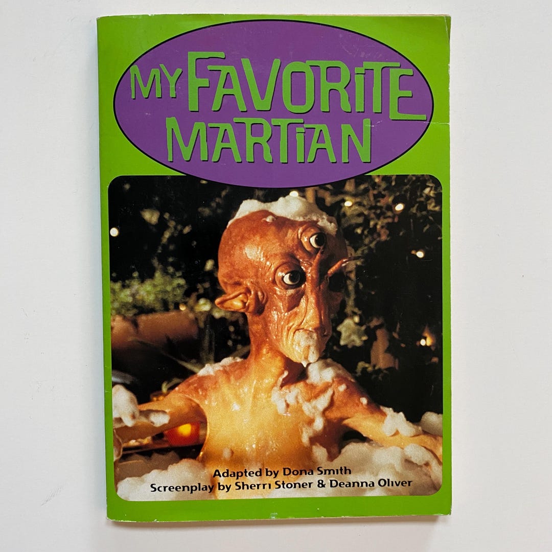 My Favorite Martian Movie Novelization Book 1999 - Etsy