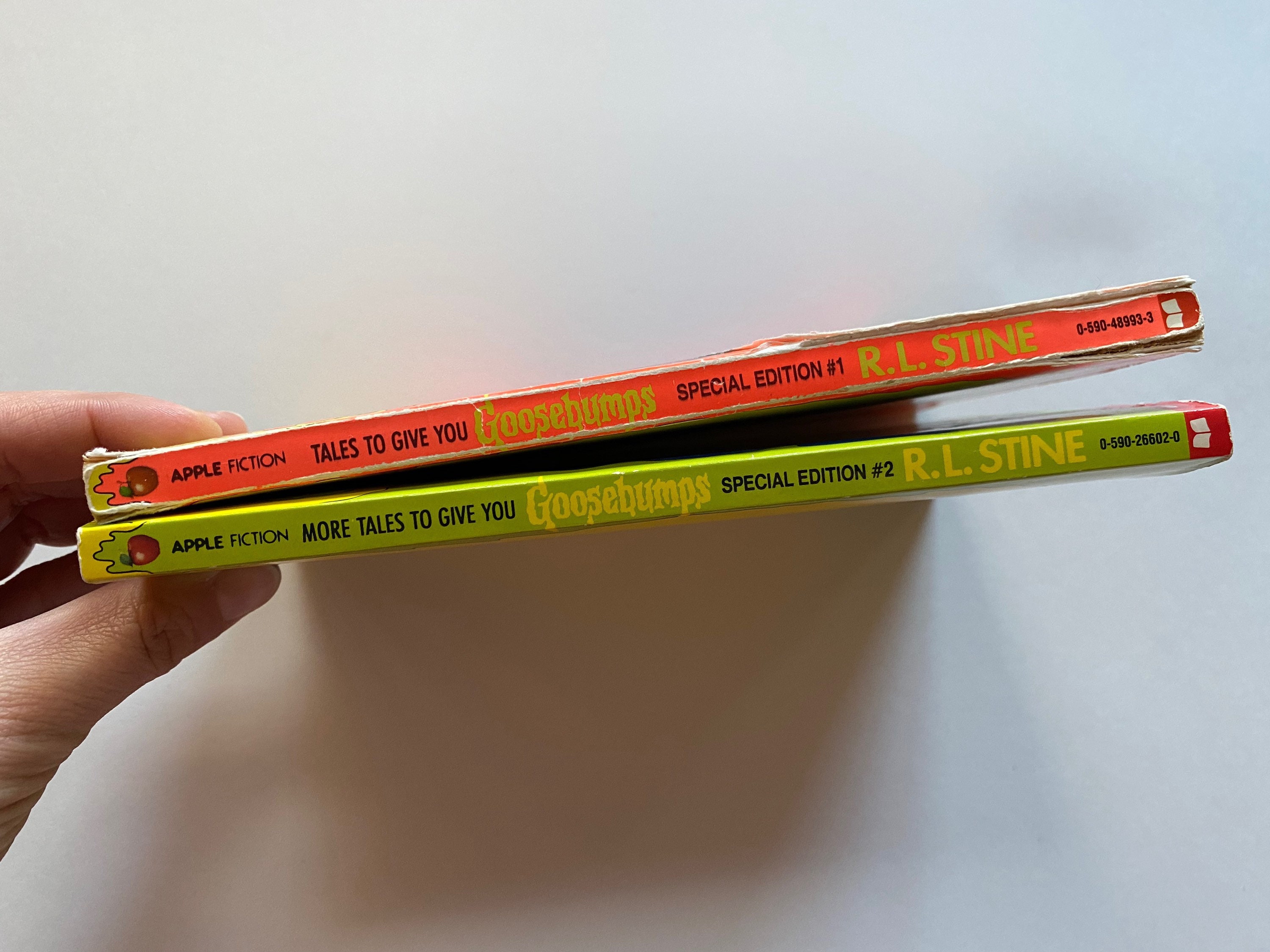 Tales to Give You Goosebumps Special Edition 1 and 2 Paperback Books by ...