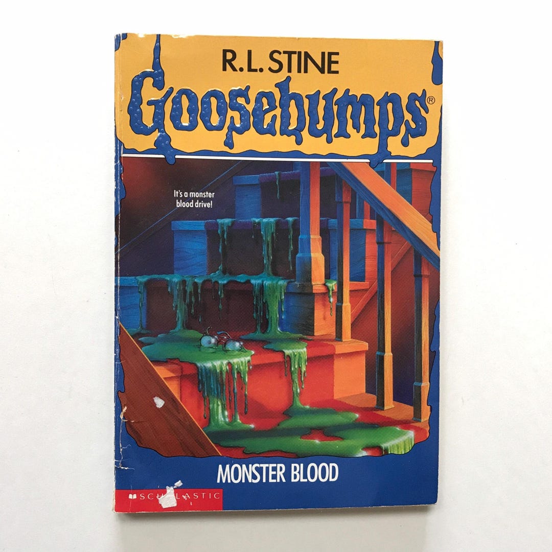 Goosebumps #3 Monster Blood Paperback Book by RL Stine - Etsy